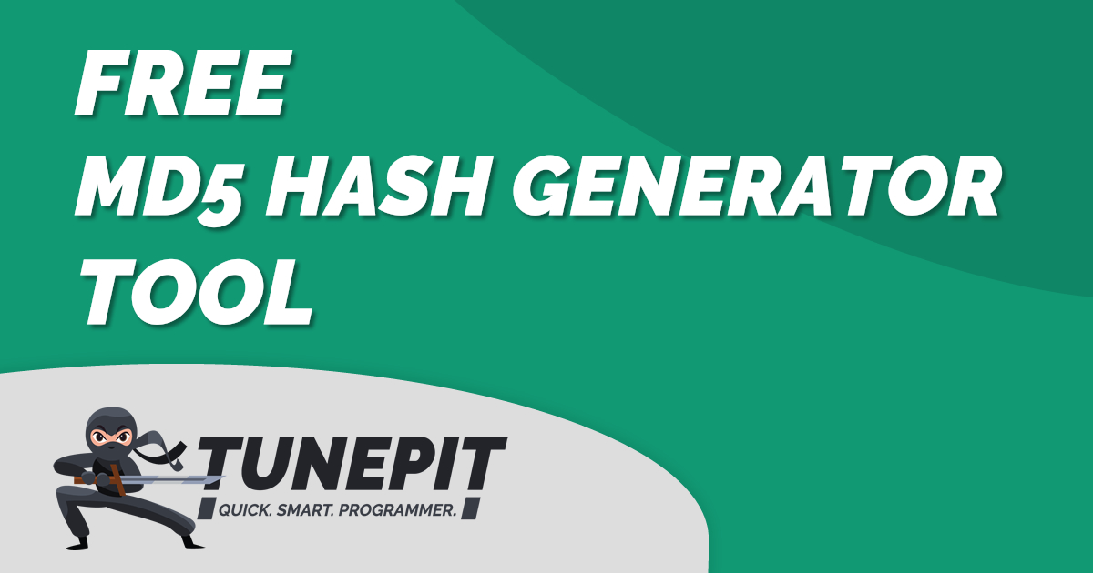 Narzędzie online do generatora skrótu MD5 - TunePit.net